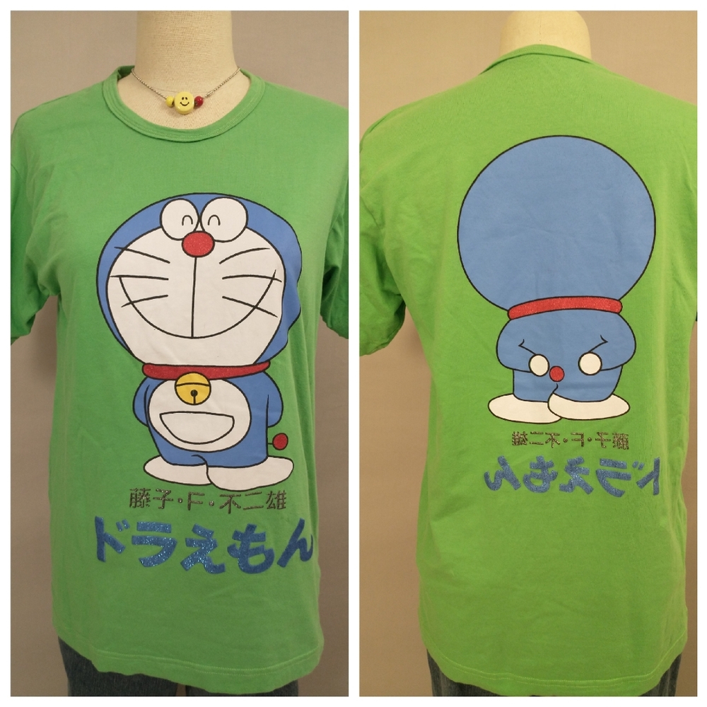 Doraemon T Shirt Vintage 90's Fujiko Fujio Tee - Gem